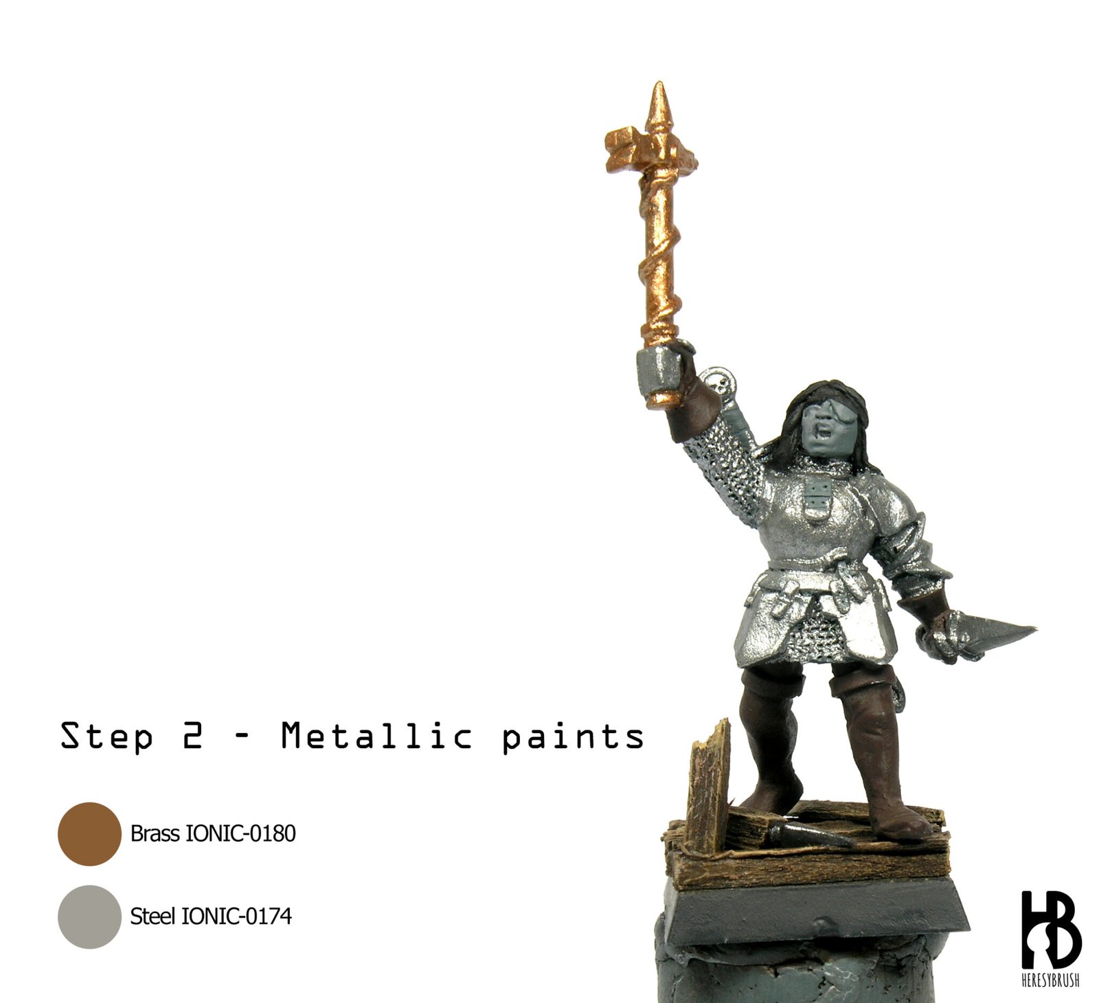 True Metallic Metal (TMM): Steel – HeresyBrush