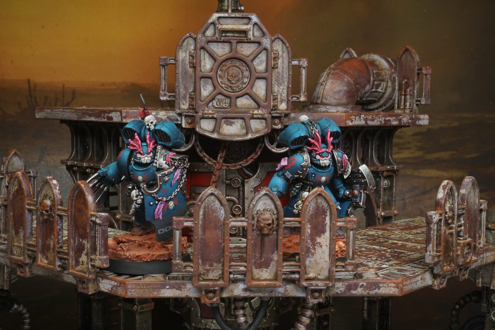 How to paint WH30K Night Lords – HeresyBrush