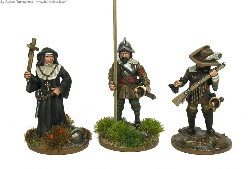 How to paint 28mm Spanish Tercios – HeresyBrush