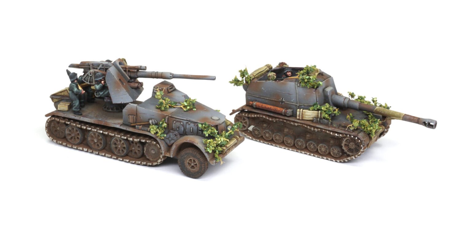 How to make foliage camouflage for 15mm tanks – HeresyBrush
